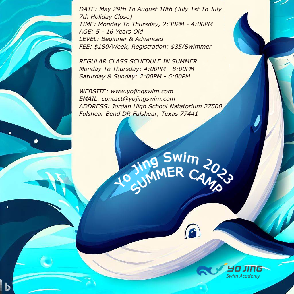 Yo Jing Swim 2023 Summer Camp – Yo Jing Swim Academy